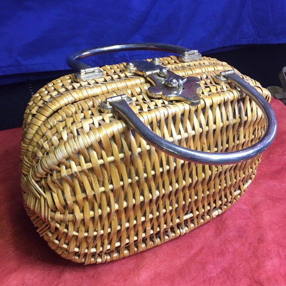 Koret | Bags | Vintage Wicker Bag By Designer Koret | Poshmark